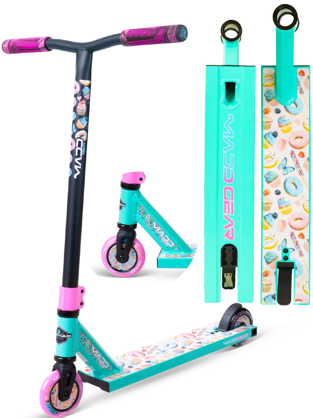 MADD GEAR MG2 OBSIDIAN SCOOTER SUGAR RUSH – Madd Gear NZ